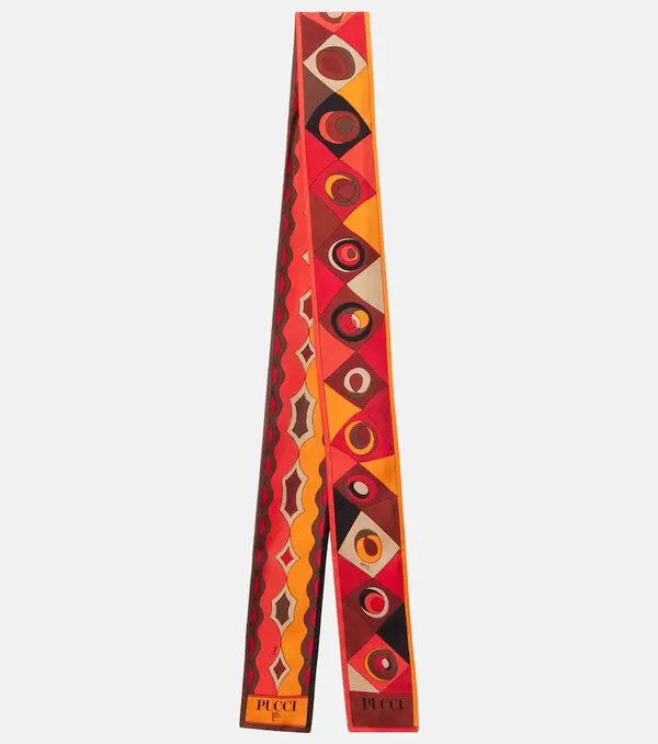 Emilio Pucci Manuba Silk Twill Scarf