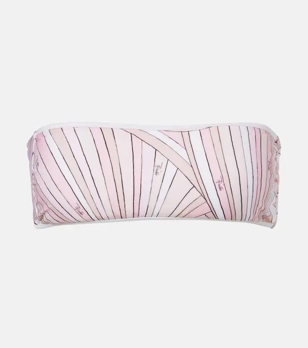 Emilio Pucci Iride Bikini Top - Pink