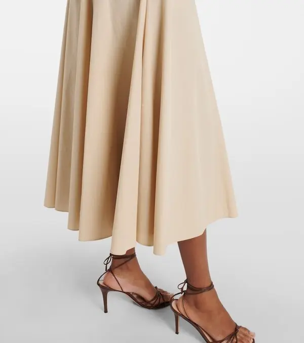 Tory Burch Belted Cotton-blend Shirt Dress