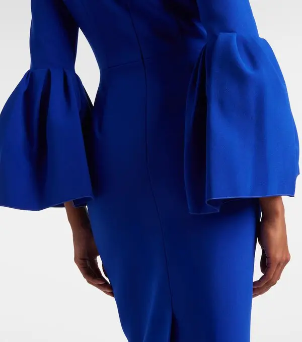 ROKSANDA Margot Crepe Midi Dress