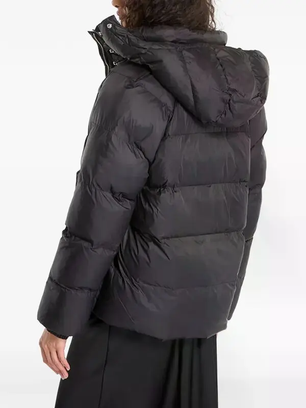 SAMSOE SAMSOE Quilted Padded Jacket With Drawstring Hood