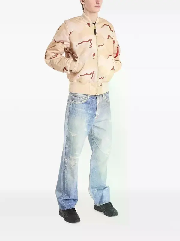 Alpha Industries Ma-1 Camouflage Bomber Jacket