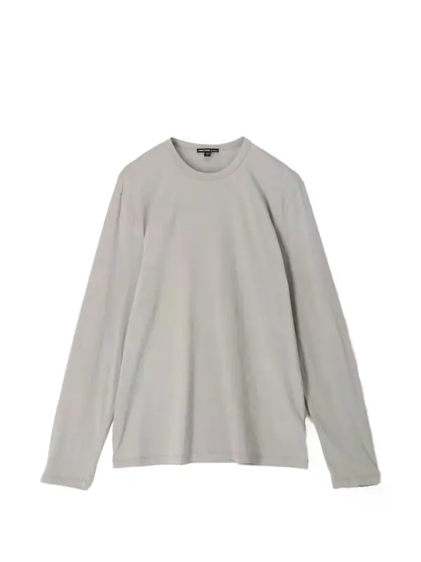 JAMES PERSE Luxe Lotus Long-sleeve T-shirt - Grey