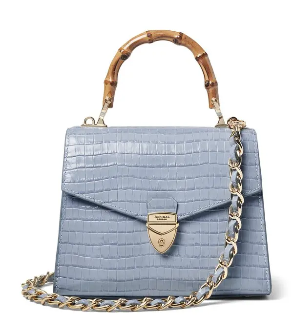 ASPINAL OF LONDON Midi Leather Mayfair 2 Top-handle Bag