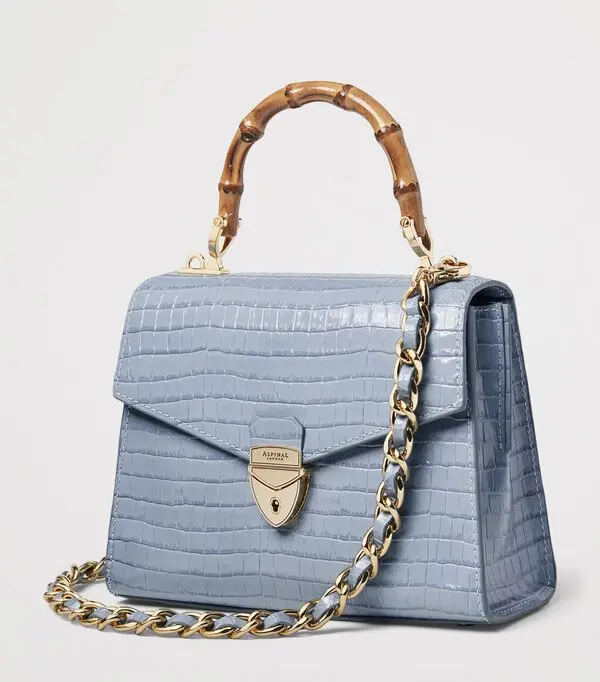 ASPINAL OF LONDON Midi Leather Mayfair 2 Top-handle Bag