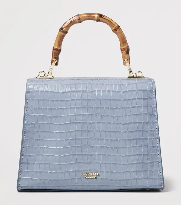 ASPINAL OF LONDON Midi Leather Mayfair 2 Top-handle Bag