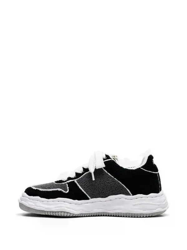 Mihara Yasuhiro Wayne Bouclé Textured Sneakers