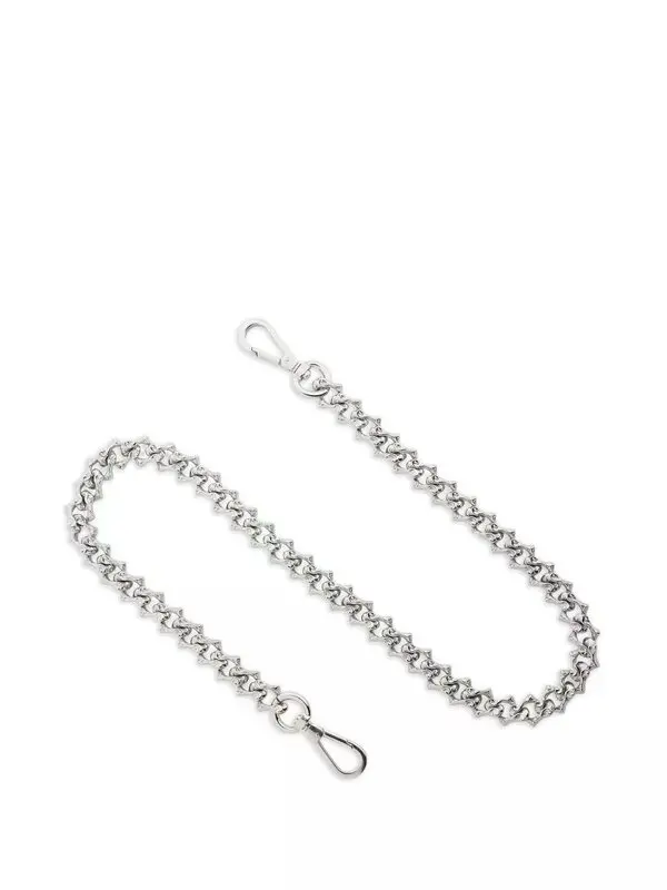 Emanuele Bicocchi Sharp Wallet Chain - Silver