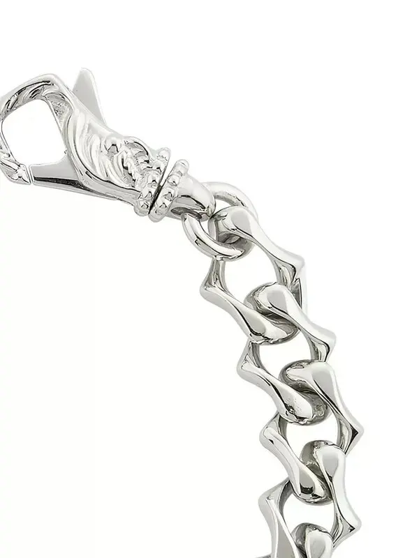 Emanuele Bicocchi Polished Sharp Chain Bracelet