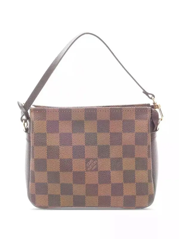 LOUIS VUITTON Damier Ebene Trousee Pochette Handbag