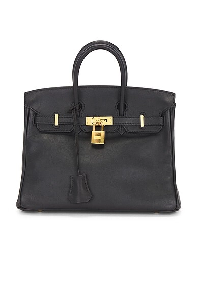 Hermès Swift Birkin 25 Handbag - Noir