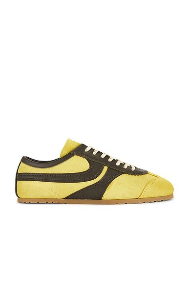 Dries Van Noten Leather Suede Sneakers