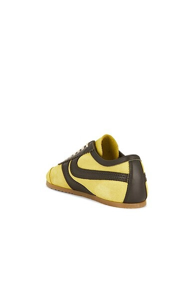 Dries Van Noten Leather Suede Sneakers