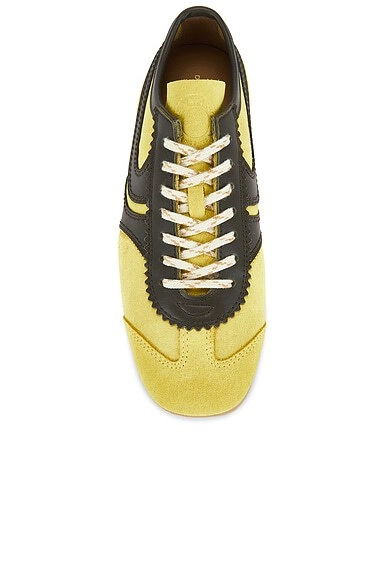 Dries Van Noten Leather Suede Sneakers