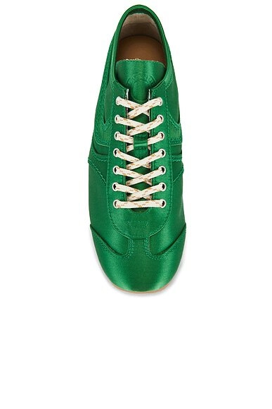 Dries Van Noten Satin Lace-up Sneakers