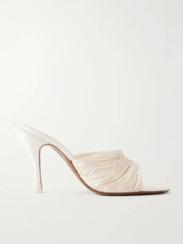 NEOUS Syrma Woven High Heel Sandals - Neutrals