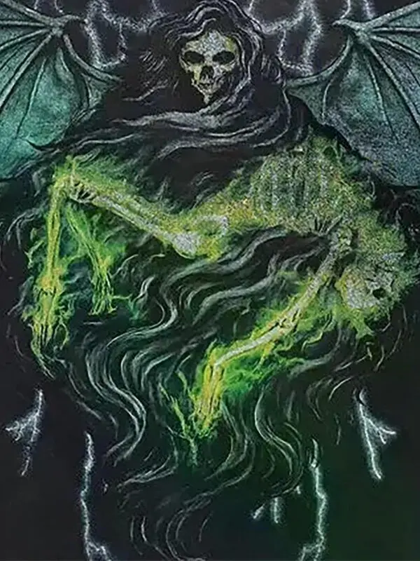 VALE FOREVER Grim Graphic-print T-shirt
