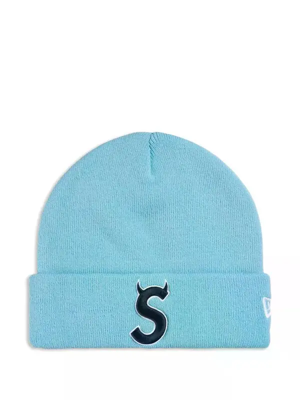 Supreme X New Era Devil's Logo Beanie Hat