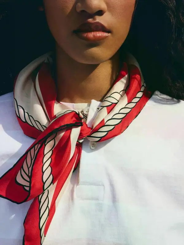 Jacquemus Bateau Corde Scarf - Red