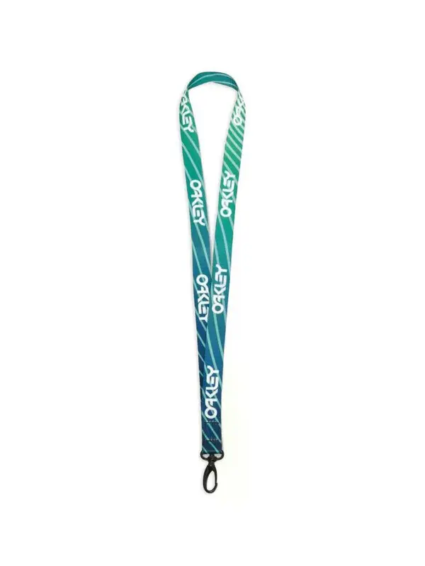 Oakley Logo Print Lanyard - Blue