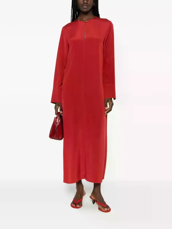 Max Mara Long-sleeve Maxi Dress