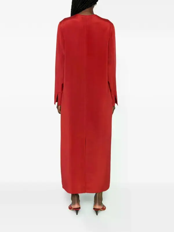 Max Mara Long-sleeve Maxi Dress