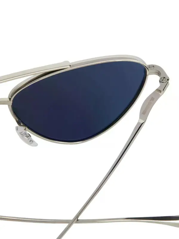 JIL SANDER Tone Aviator Sunglasses - Silver
