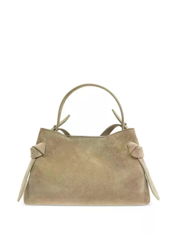 Yuzefi Suede Mini Tote Bag With Knotted Details