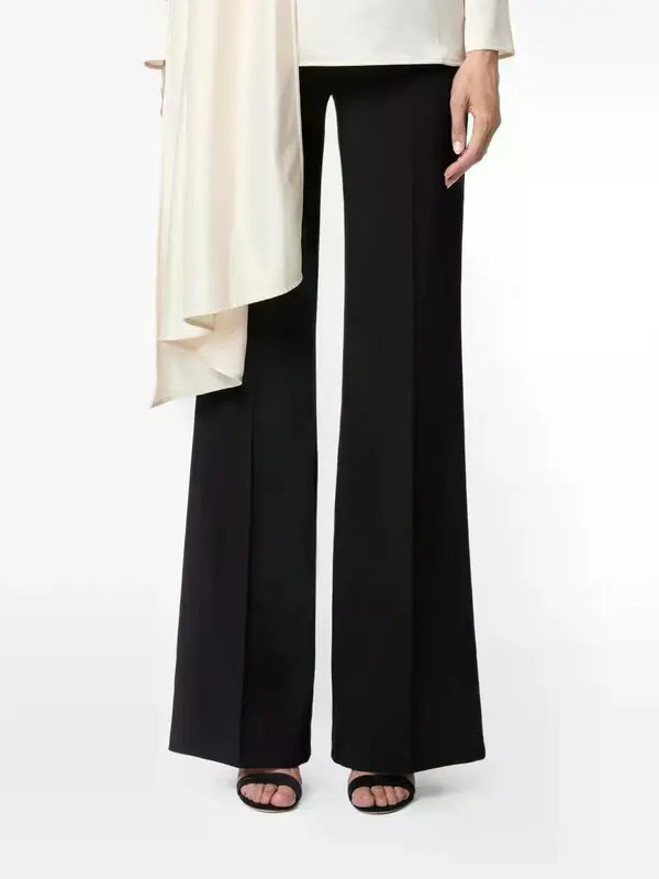 Elisabetta Franchi Logo Plaque Trousers