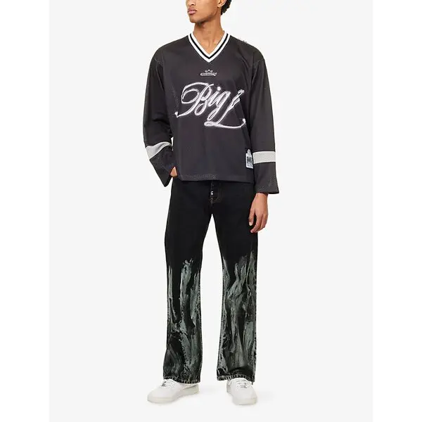 AWAKE NY Big Football Jersey Top