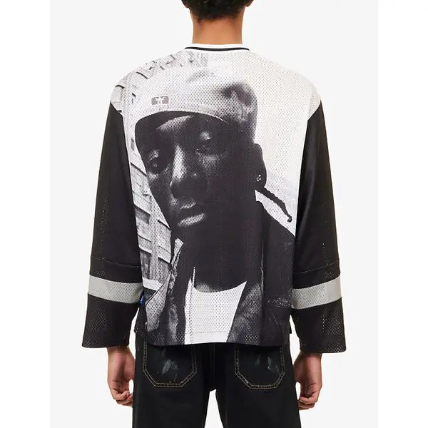 AWAKE NY Big Football Jersey Top
