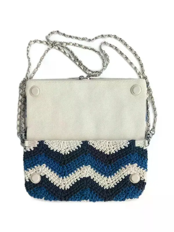 Zadig&Voltaire Rock Macrame Cross Body Bag - Neutrals