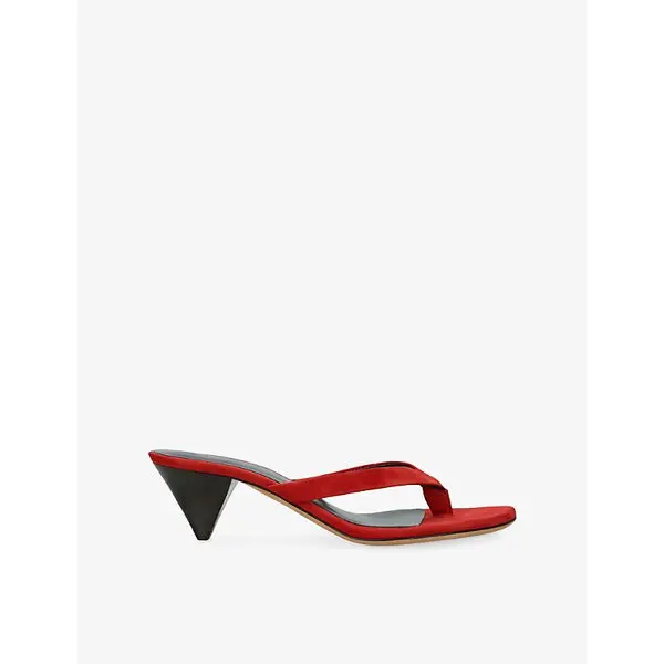 JUDE Heeled Sandals - Red