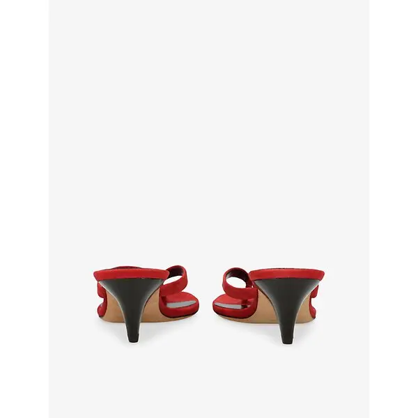 JUDE Heeled Sandals - Red