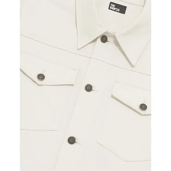 The Kooples Collared Button-down Stretch-cotton Shirt