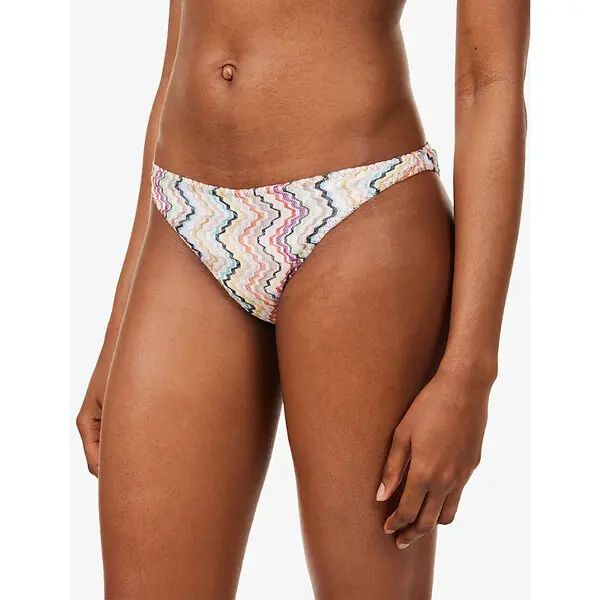 Missoni Chevon-pattern Triangle Bikini Set