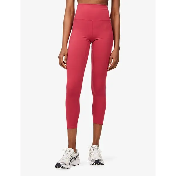 Varley Freesoft High-rise Workout Leggings - Rich Raspberry