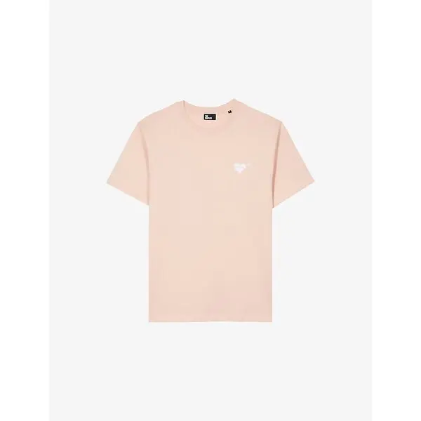 The Kooples Logo-print Short-sleeve Cotton T-shirt