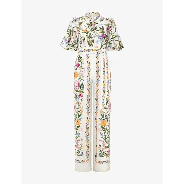 PHASE EIGHT Camilla Floral Print Woven Jumpsuit - Multi