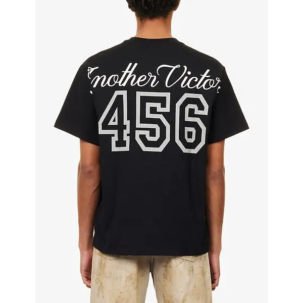 AWAKE NY Headcrack Logo-print Cotton T-shirt