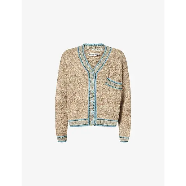 STORY MFG. Knitted Cotton Cardigan