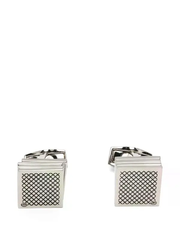 Tateossian Playing Card Rectangular Cufflinks - Silver
