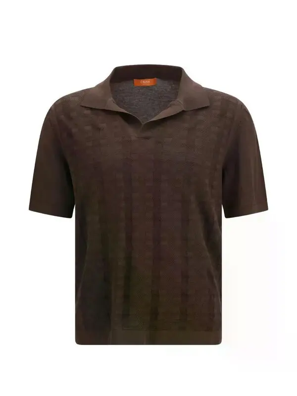 CRUNA Levante Knitted Polo Shirt