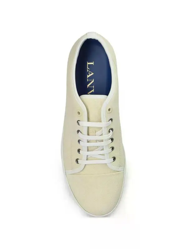 LANVIN Dbb1 Canvas Sneakers - Neutrals