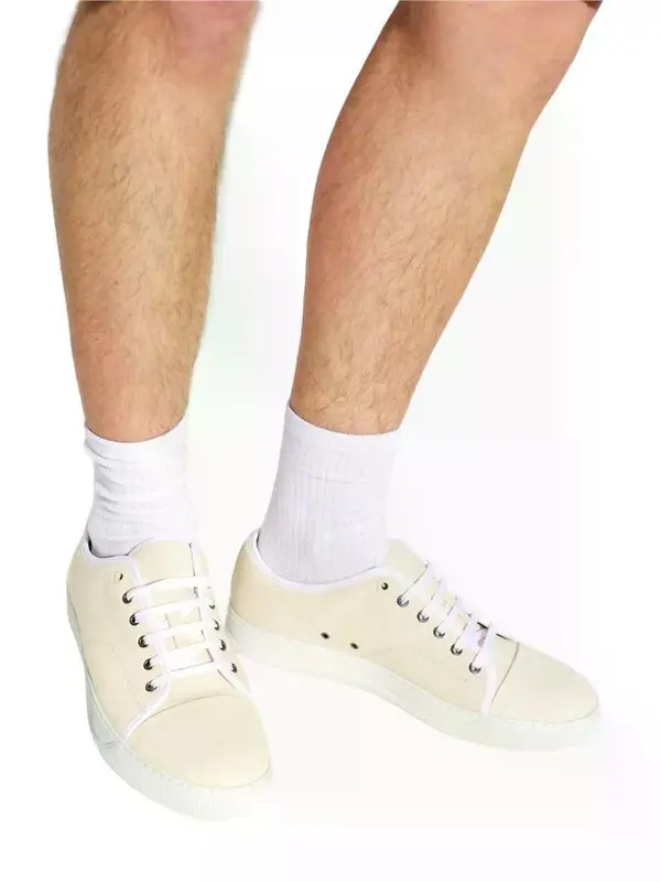 LANVIN Dbb1 Canvas Sneakers - Neutrals