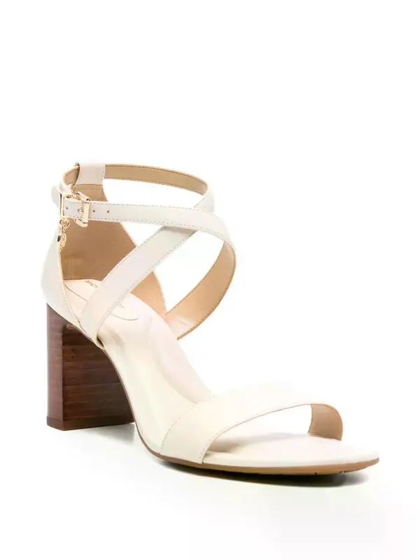 Michael Kors Alexa Block Heel Sandals - Neutrals