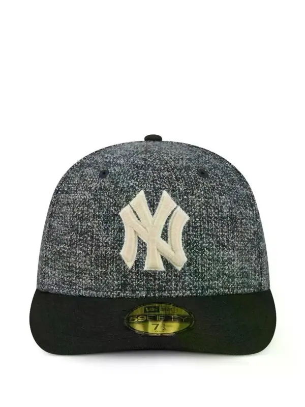 New Era 59fifty New York Yankees Mlb Tweed Cap - Black