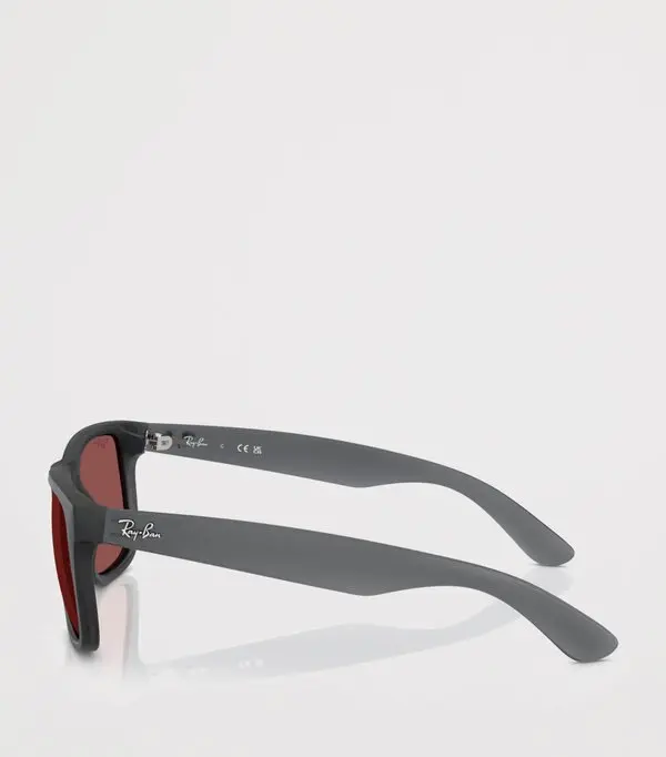Ray-ban Justin Rectangle Sunglasses - Grey