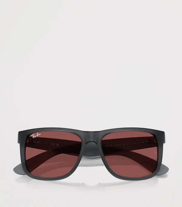 Ray-ban Justin Rectangle Sunglasses - Grey