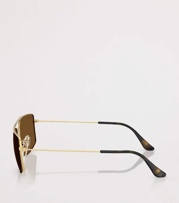 Ray-ban Square Explorer Sunglasses - Gold